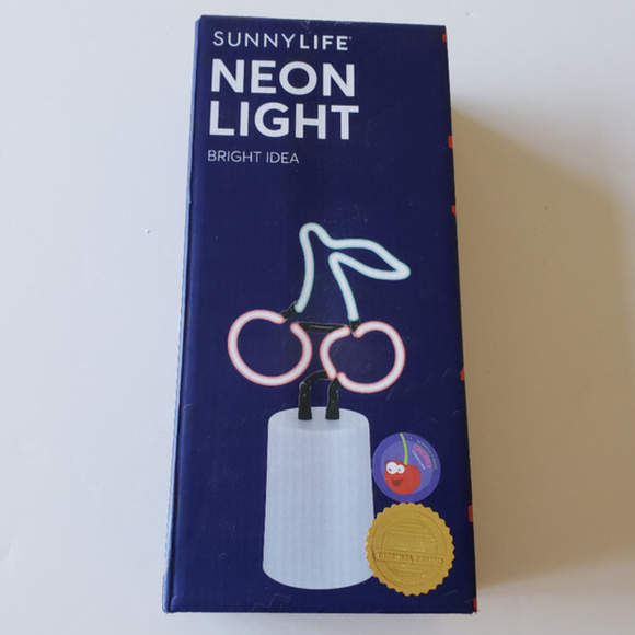 Sunnylife | Accents | Last Day Sunnylife Neon Light Cherries New In Box ...